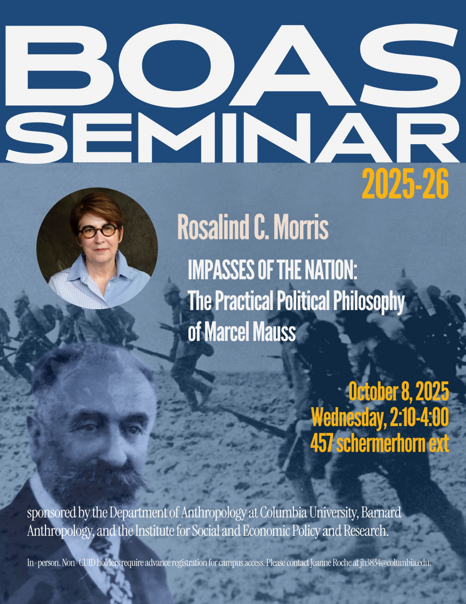 BOAS Seminar: Rosalind Morris | Department of Anthropology