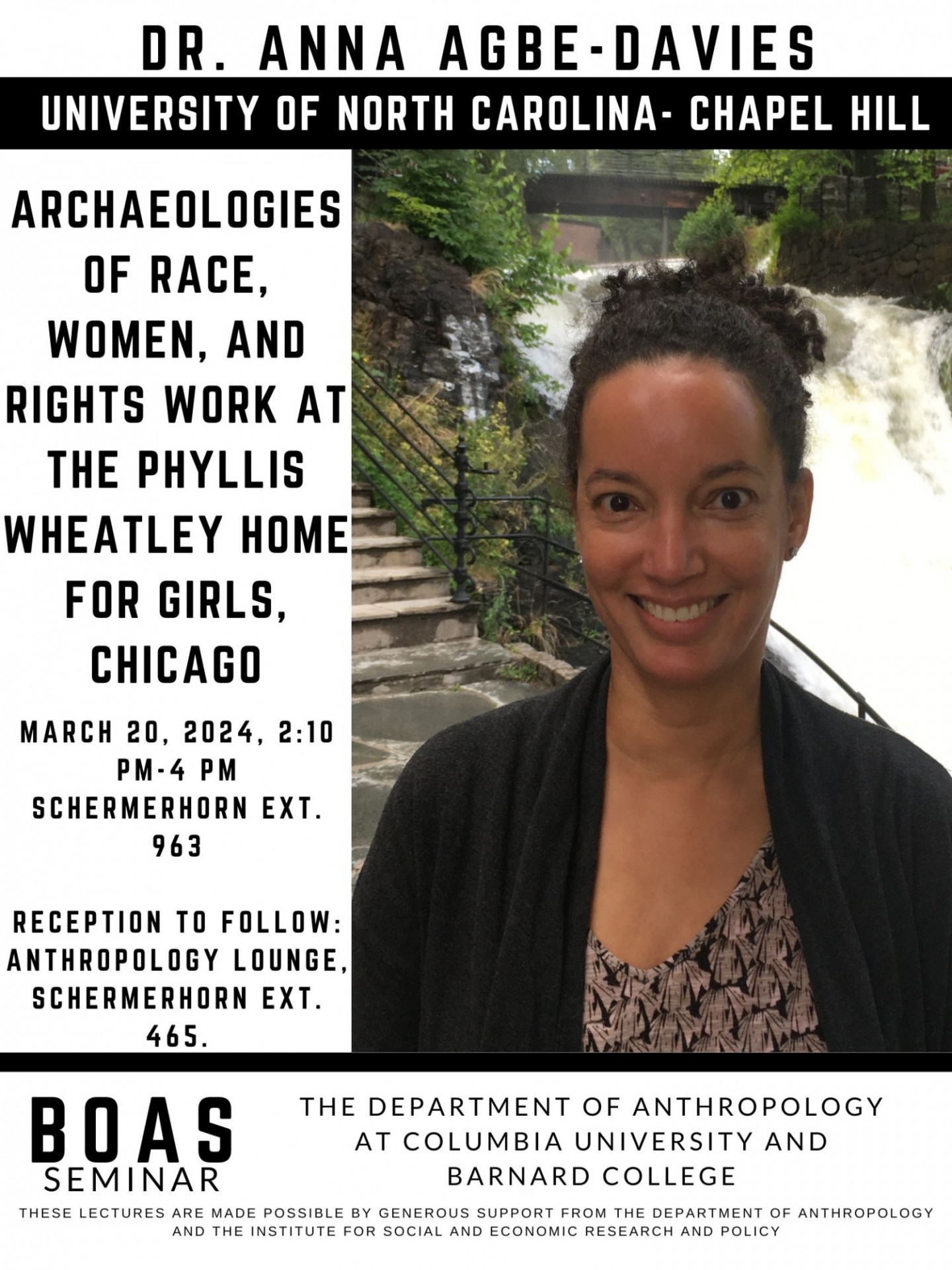 BOAS Seminar: Anna Agbe-Davies | Department of Anthropology